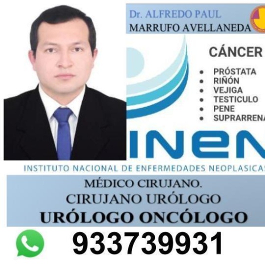 Urólogo Oncólogo INEN, Dr.Marrufo Subespecialista en Urología ...